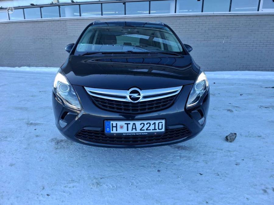 Melns Opel Zafira Tourer 2013 Kėdainiai, ar dzinēja tilpumu 1.96 L un nobraukumu 275 tūkst. km par 5350 €, foto 7 vietnē AUTOMOTO.COM.LV