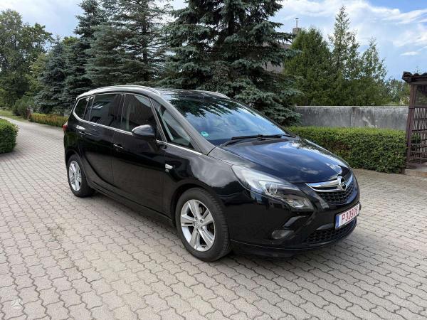 Черный Опель Zafira Tourer 2013 в Таураге, объемом двигателя 1.96 л и пробегом 264 тыс. км за 4900 €, фото 5 на AUTOMOTO.COM.LV