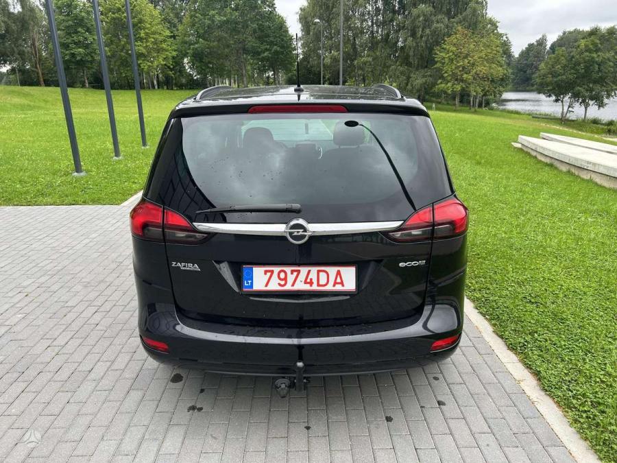 Черный Опель Zafira Tourer 2013 в Плунге, объемом двигателя 1.36 л и пробегом 195 тыс. км за 4550 €, фото 7 на AUTOMOTO.COM.LV