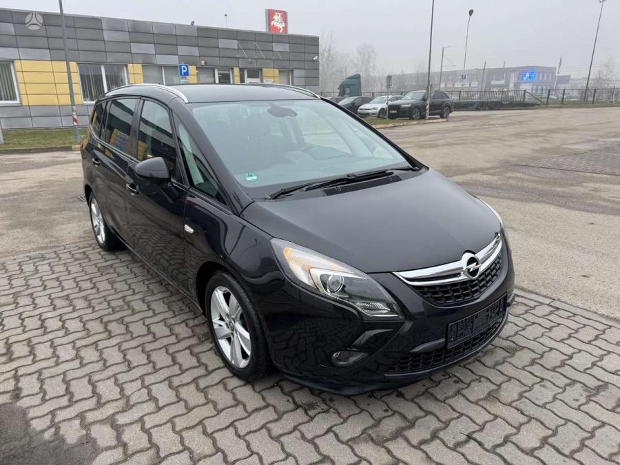Melns Opel Zafira Tourer 2015 Kauņa, ar dzinēja tilpumu 1.96 L un nobraukumu 166 tūkst. km par 6350 €, foto 1 vietnē AUTOMOTO.COM.LV