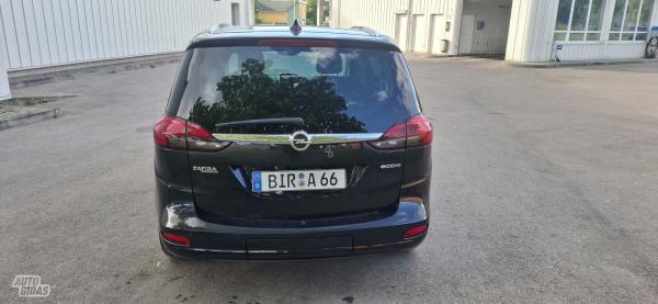Black Opel Zafira Tourer 2015 in Jonava, with an engine capacity of 1.60 L and mileage of 237 thousand km for 5950 €, photo 5 on AUTOMOTO.COM.LV
