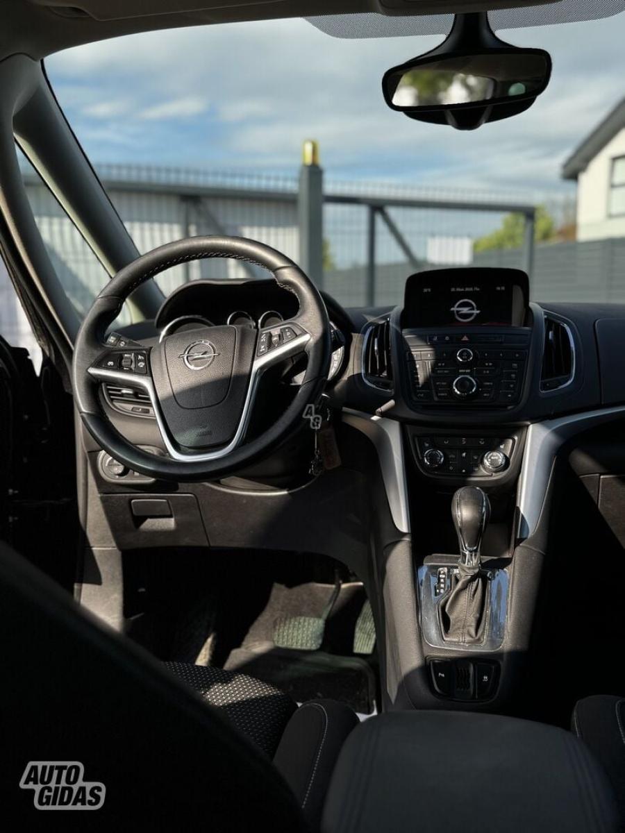 Melns Opel Zafira Tourer 2015 Klaipėda, ar dzinēja tilpumu 2.00 L un nobraukumu 285 tūkst. km par 5350 €, foto 9 vietnē AUTOMOTO.COM.LV