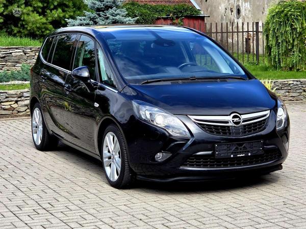 Melns Opel Zafira Tourer 2015 Kėdainiai, ar dzinēja tilpumu 1.96 L un nobraukumu 199 tūkst. km par 6650 €, foto 1 vietnē AUTOMOTO.COM.LV