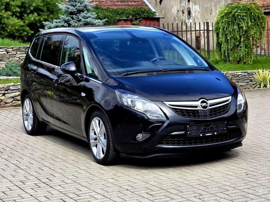Черный Опель Zafira Tourer 2015 в Кедайняй, объемом двигателя 1.96 л и пробегом 199 тыс. км за 6650 €, фото 13 на AUTOMOTO.COM.LV