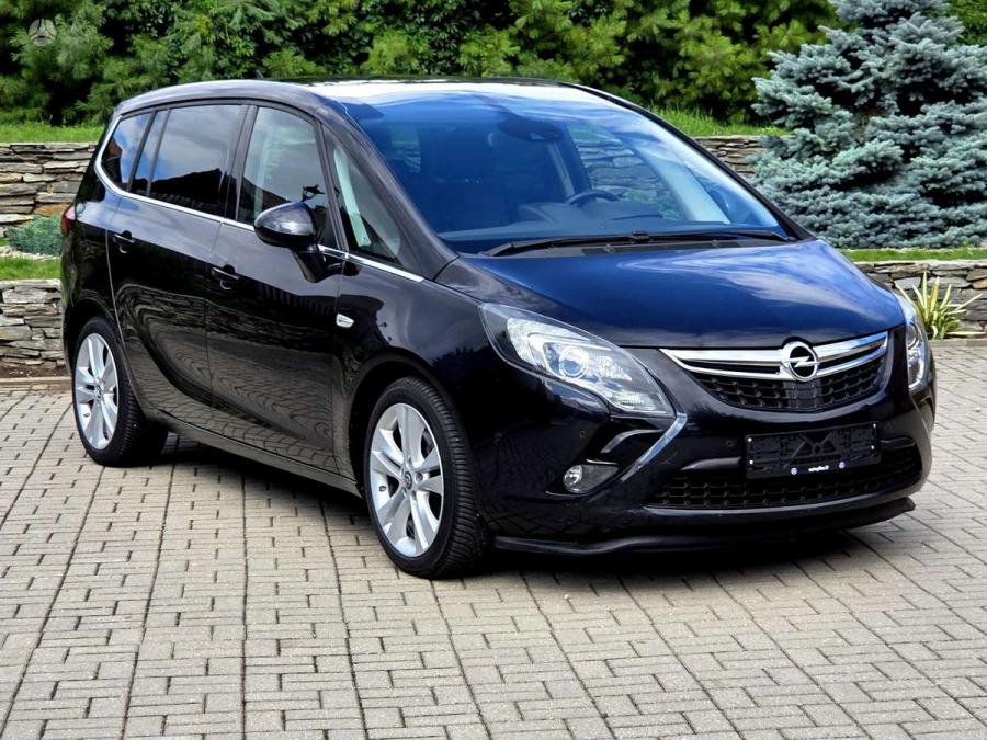 Черный Опель Zafira Tourer 2015 в Кедайняй, объемом двигателя 1.96 л и пробегом 199 тыс. км за 6650 €, фото 17 на AUTOMOTO.COM.LV