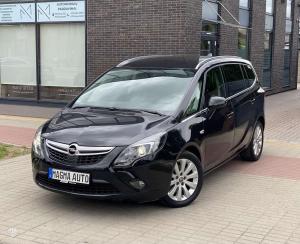 Melns Opel Zafira Tourer 2016 Marijampole, ar dzinēja tilpumu 1.96 L un nobraukumu 272 tūkst. km par 7250 €, foto  vietnē AUTOMOTO.COM.LV