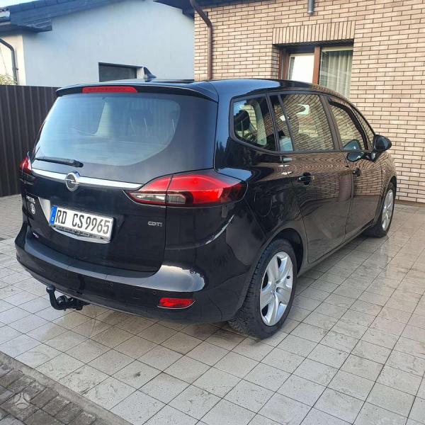 Melns Opel Zafira Tourer 2016 Klaipėda, ar dzinēja tilpumu 1.60 L un nobraukumu 195 tūkst. km par 6190 €, foto 6 vietnē AUTOMOTO.COM.LV