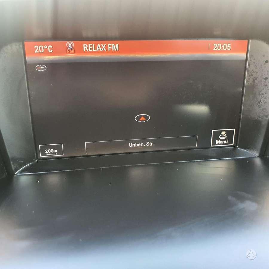 Black Opel Zafira Tourer 2016 in Klaipeda, with an engine capacity of 1.60 L and mileage of 195 thousand km for 6190 €, photo 15 on AUTOMOTO.COM.LV