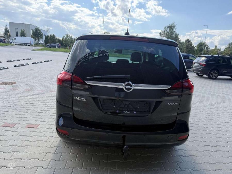 Melns Opel Zafira Tourer 2016 Šauļi, ar dzinēja tilpumu 1.60 L un nobraukumu 240 tūkst. km par 5150 €, foto 7 vietnē AUTOMOTO.COM.LV