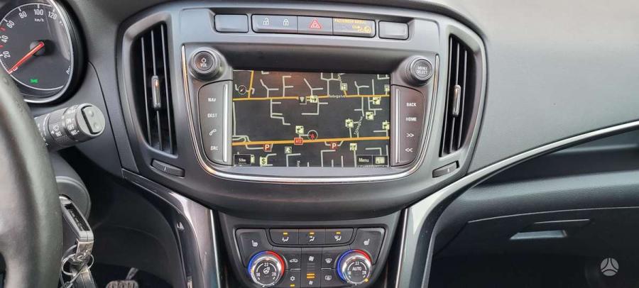 Melns Opel Zafira Tourer 2017 Šauļi, ar dzinēja tilpumu 1.96 L un nobraukumu 223 tūkst. km par 6999 €, foto 16 vietnē AUTOMOTO.COM.LV