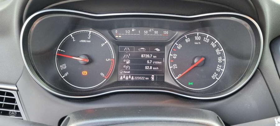 Melns Opel Zafira Tourer 2017 Šauļi, ar dzinēja tilpumu 1.96 L un nobraukumu 223 tūkst. km par 6999 €, foto 17 vietnē AUTOMOTO.COM.LV
