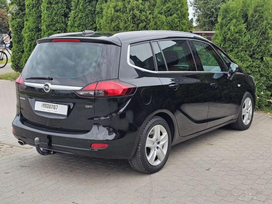 Черный Опель Zafira Tourer 2017 в Кретинга, объемом двигателя 1.96 л и пробегом 304 тыс. км за 7999 €, фото 12 на AUTOMOTO.COM.LV