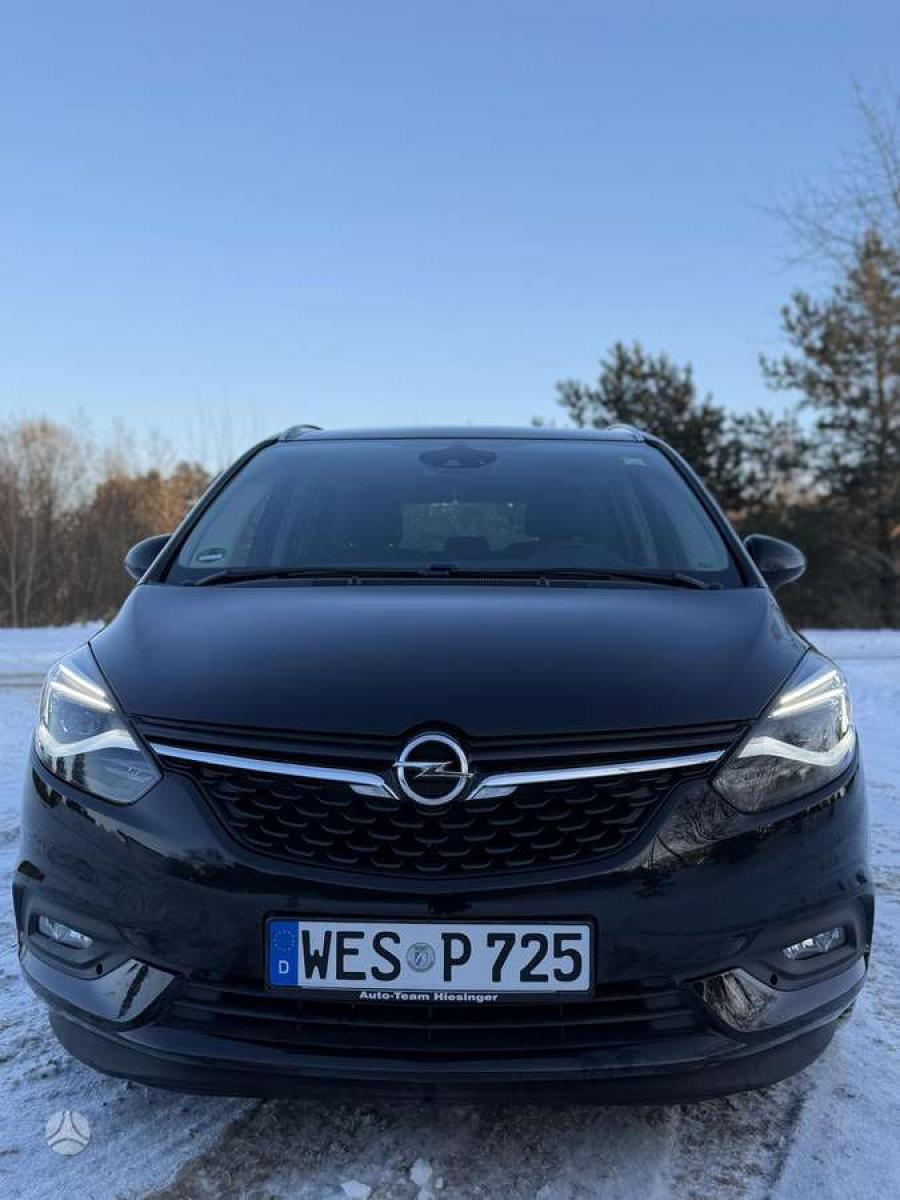 Черный Опель Zafira Tourer 2018 в Утена, объемом двигателя 1.60 л и пробегом 91 тыс. км за 10750 €, фото 9 на AUTOMOTO.COM.LV