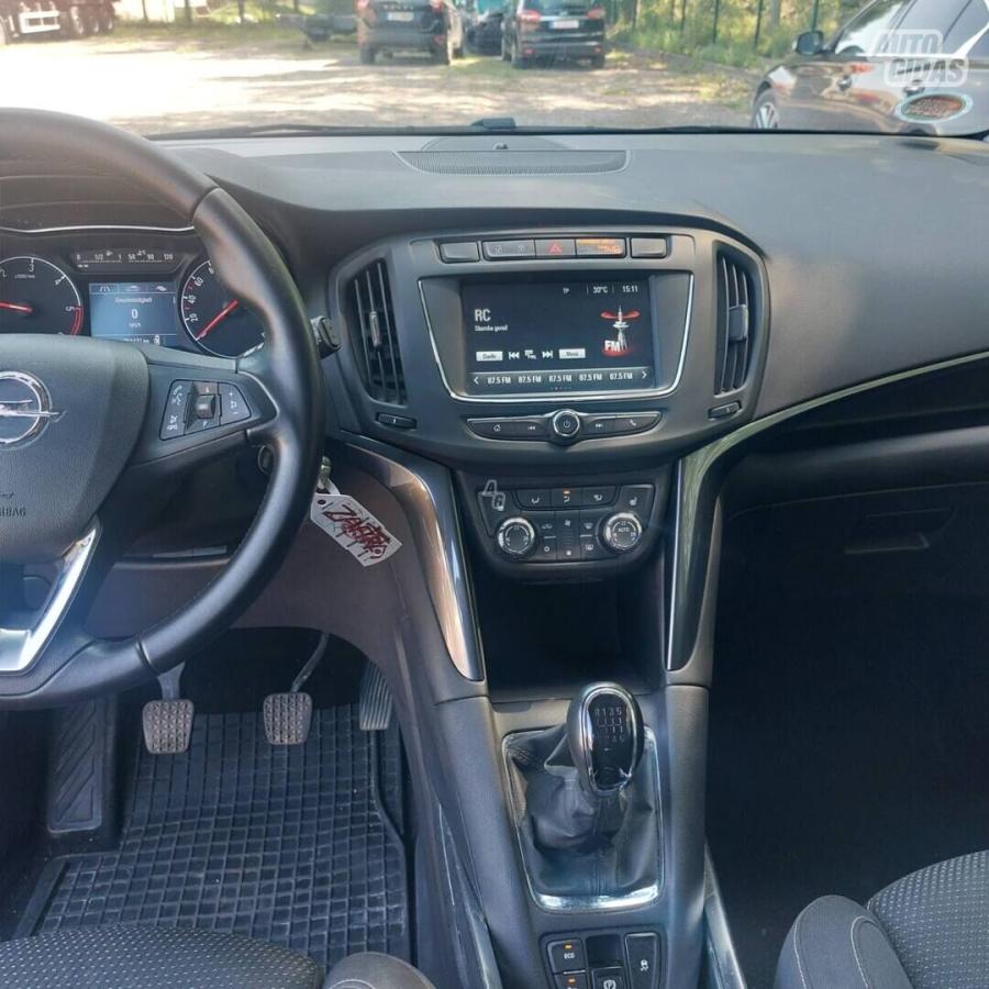 Черный Опель Zafira Tourer 2018 в Каунас, объемом двигателя 2.00 л и пробегом 204 тыс. км за 8750 €, фото 15 на AUTOMOTO.COM.LV