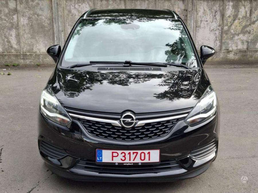 Черный Опель Zafira Tourer 2018 в Вильнюс, объемом двигателя 1.96 л и пробегом 136 тыс. км за 8400 €, фото 9 на AUTOMOTO.COM.LV