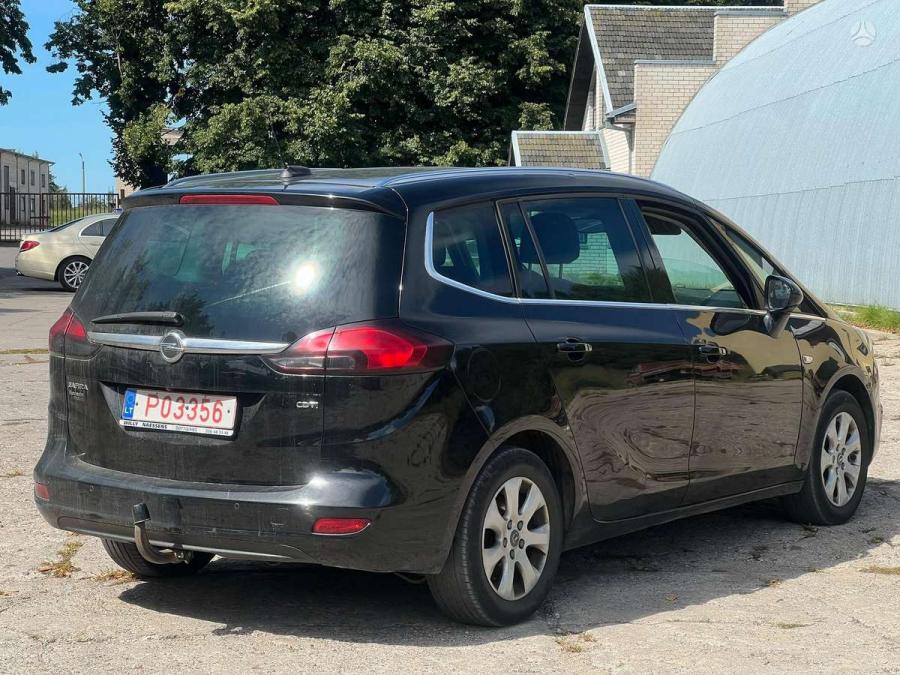 Черный Опель Zafira Tourer 2018 в Таураге, объемом двигателя 1.60 л и пробегом 159 тыс. км за 5900 €, фото 5 на AUTOMOTO.COM.LV