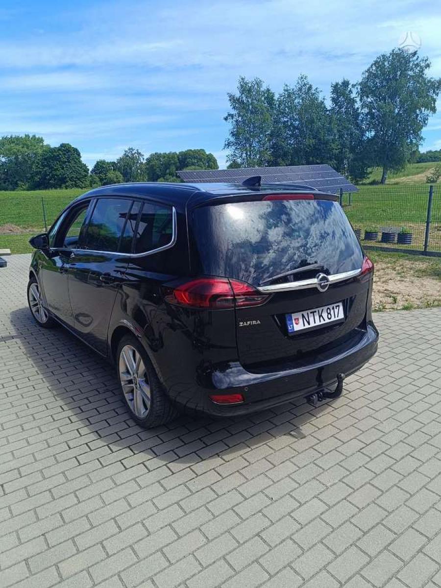 Черный Опель Zafira Tourer 2017 в Алитус, объемом двигателя 1.60 л и пробегом 220 тыс. км за 7950 €, фото 5 на AUTOMOTO.COM.LV