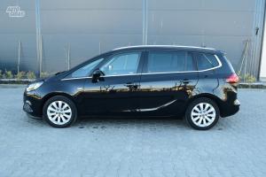 Black Opel Zafira Tourer 2017 in Vilnius, with an engine capacity of 2.00 L and mileage of 297 thousand km for 7500 €, photo 9 on AUTOMOTO.COM.LV
