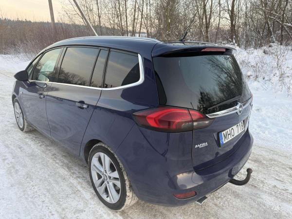 Синий Опель Zafira Tourer 2012 в Вильнюс, объемом двигателя 1.96 л и пробегом 275 тыс. км за 3900 €, фото 6 на AUTOMOTO.COM.LV