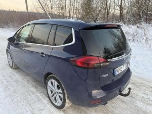 Blue Opel Zafira Tourer 2012 in Vilnius, with an engine capacity of 1.96 L and mileage of 275 thousand km for 3900 €, photo 6 on AUTOMOTO.COM.LV