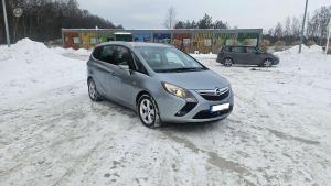 Синий Опель Zafira Tourer 2012 в Клайпеда, объемом двигателя 1.96 л и пробегом 241 тыс. км за 4790 €, фото 9 на AUTOMOTO.COM.LV