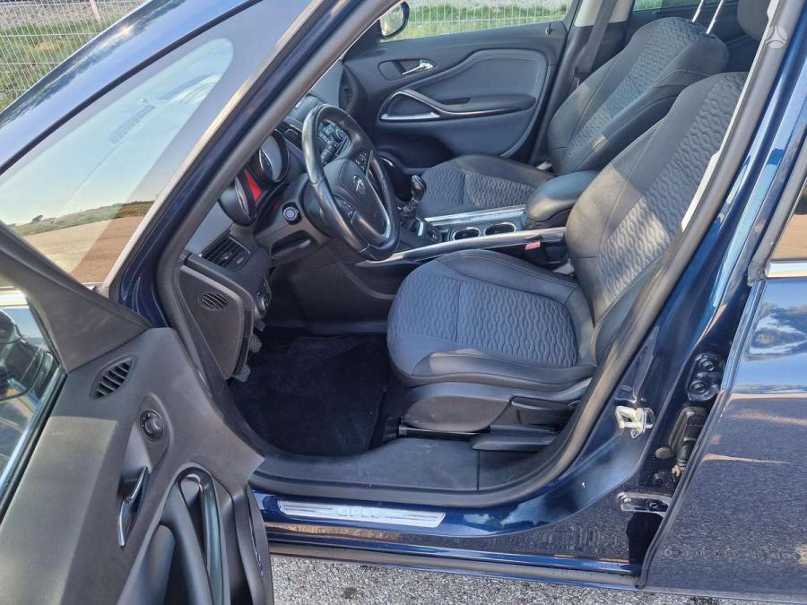 Синий Опель Zafira Tourer 2012 в Мариямполе, объемом двигателя 1.96 л и пробегом 257 тыс. км за 5350 €, фото 14 на AUTOMOTO.COM.LV