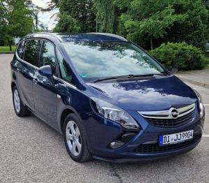 Синий Опель Zafira Tourer 2012 в Алитус, объемом двигателя 1.96 л и пробегом 254 тыс. км за 5300 €, фото  на AUTOMOTO.COM.LV