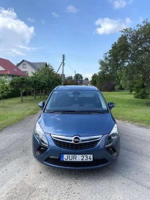 Синий Опель Zafira Tourer 2014 в Паневежис, объемом двигателя 1.60 л и пробегом 285 тыс. км за 4650 €, фото 3 на AUTOMOTO.COM.LV