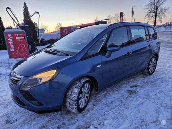 Синий Опель Zafira Tourer 2015 в Таураге, объемом двигателя 2.00 л и пробегом 197 тыс. км за 5800 €, фото 2 на AUTOMOTO.COM.LV
