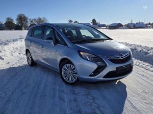 Zils Opel Zafira Tourer 2015 Kauņa, ar dzinēja tilpumu 1.60 L un nobraukumu 256 tūkst. km par 5650 €, foto  vietnē AUTOMOTO.COM.LV