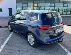 Синий Опель Zafira Tourer 2015 в Паневежис, объемом двигателя 1.60 л и пробегом 250 тыс. км за 4350 €, фото 5 на AUTOMOTO.COM.LV