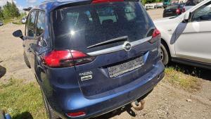 Синий Опель Zafira Tourer 2016 в Рокишкис, объемом двигателя 1.60 л и пробегом 181 тыс. км за 3200 €, фото 9 на AUTOMOTO.COM.LV