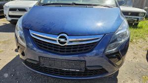 Синий Опель Zafira Tourer 2016 в Рокишкис, объемом двигателя 1.60 л и пробегом 181 тыс. км за 3200 €, фото 21 на AUTOMOTO.COM.LV