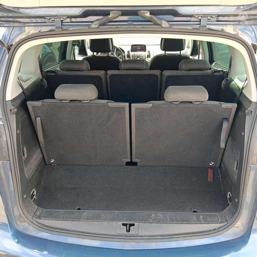 Zils Opel Zafira Tourer 2016 Kauņa, ar dzinēja tilpumu 1.60 L un nobraukumu 275 tūkst. km par 5555 €, foto 12 vietnē AUTOMOTO.COM.LV