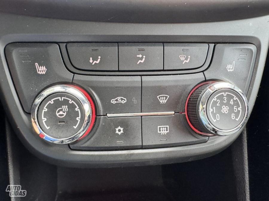 Blue Opel Zafira Tourer 2016 in Marijampole, with an engine capacity of 2.00 L and mileage of 230 thousand km for 6700 €, photo 13 on AUTOMOTO.COM.LV