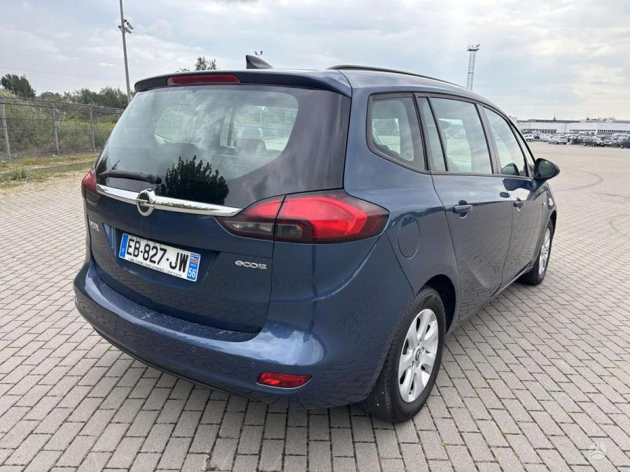 Zils Opel Zafira Tourer 2016 Marijampole, ar dzinēja tilpumu 1.60 L un nobraukumu 246 tūkst. km par 4700 €, foto 8 vietnē AUTOMOTO.COM.LV