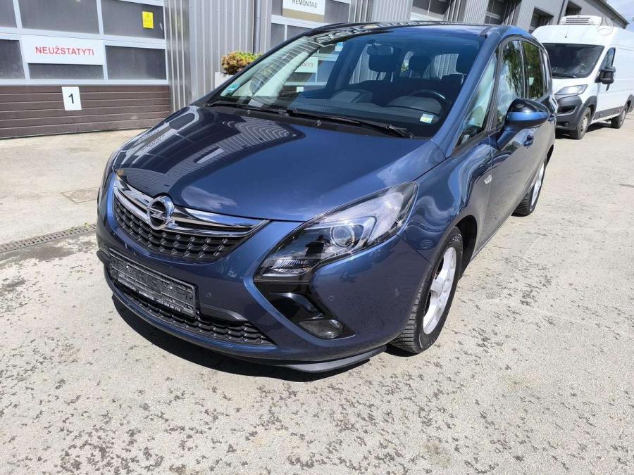 Zils Opel Zafira Tourer 2016 Joniškis, ar dzinēja tilpumu 1.36 L un nobraukumu 190 tūkst. km par 5850 €, foto 1 vietnē AUTOMOTO.COM.LV