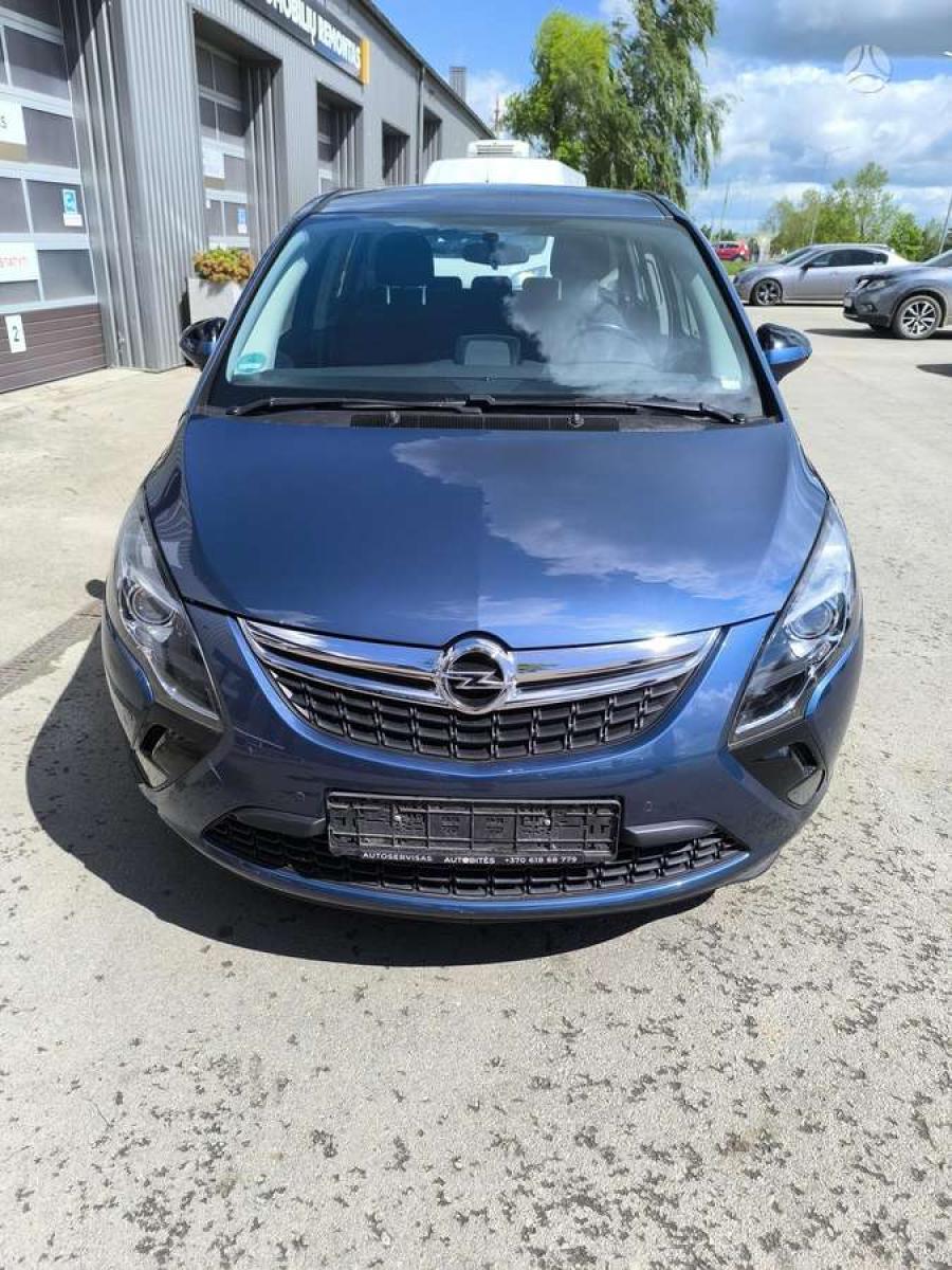 Zils Opel Zafira Tourer 2016 Joniškis, ar dzinēja tilpumu 1.36 L un nobraukumu 190 tūkst. km par 5850 €, foto 9 vietnē AUTOMOTO.COM.LV