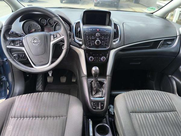Синий Опель Zafira Tourer 2016 в Ионишкис, объемом двигателя 1.36 л и пробегом 190 тыс. км за 5850 €, фото 10 на AUTOMOTO.COM.LV