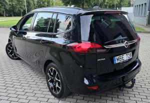 Blue Opel Zafira Tourer 2017 in Siauliai, with an engine capacity of 1.60 L and mileage of 250 thousand km for 5950 €, photo 9 on AUTOMOTO.COM.LV