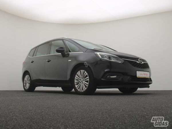 Blue Opel Zafira Tourer 2018 in Vilnius, with an engine capacity of 1.40 L and mileage of 161 thousand km for 11499 €, photo 11 on AUTOMOTO.COM.LV