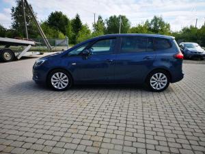 Blue Opel Zafira Tourer 2018 in Radviliskis, with an engine capacity of 1.36 L and mileage of 167 thousand km for 7750 €, photo 3 on AUTOMOTO.COM.LV