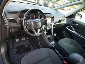 Blue Opel Zafira Tourer 2018 in Radviliskis, with an engine capacity of 1.36 L and mileage of 167 thousand km for 7750 €, photo 12 on AUTOMOTO.COM.LV