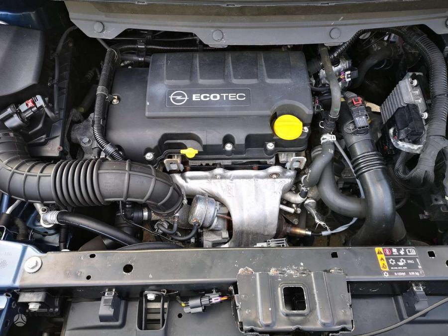 Blue Opel Zafira Tourer 2018 in Radviliskis, with an engine capacity of 1.36 L and mileage of 167 thousand km for 7750 €, photo 21 on AUTOMOTO.COM.LV