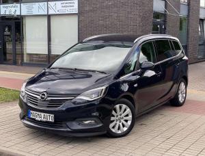 Blue Opel Zafira Tourer 2019 in Marijampole, with an engine capacity of 1.96 L and mileage of 249 thousand km for 8350 €, photo  on AUTOMOTO.COM.LV
