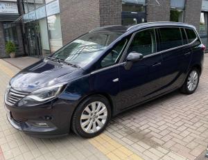 Blue Opel Zafira Tourer 2019 in Marijampole, with an engine capacity of 1.96 L and mileage of 249 thousand km for 8350 €, photo 12 on AUTOMOTO.COM.LV
