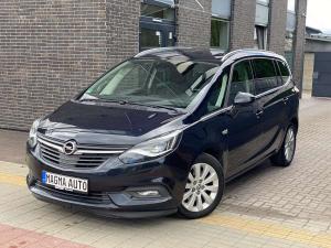 Blue Opel Zafira Tourer 2019 in Marijampole, with an engine capacity of 1.96 L and mileage of 249 thousand km for 8350 €, photo 13 on AUTOMOTO.COM.LV