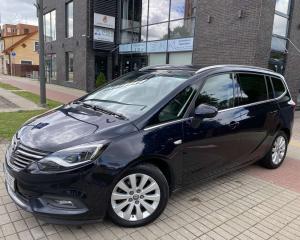Blue Opel Zafira Tourer 2019 in Marijampole, with an engine capacity of 1.96 L and mileage of 249 thousand km for 8350 €, photo 15 on AUTOMOTO.COM.LV