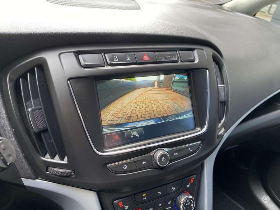 Blue Opel Zafira Tourer 2019 in Marijampole, with an engine capacity of 1.96 L and mileage of 249 thousand km for 8350 €, photo 29 on AUTOMOTO.COM.LV