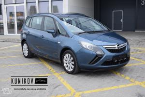 Blue Opel Zafira Tourer 2013 in Vilnius, with an engine capacity of 2.00 L and mileage of 263 thousand km for 4900 €, photo  on AUTOMOTO.COM.LV